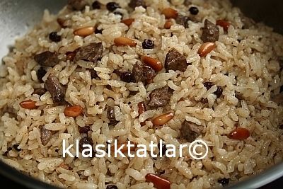 iç pilav - KLASİK TATLAR